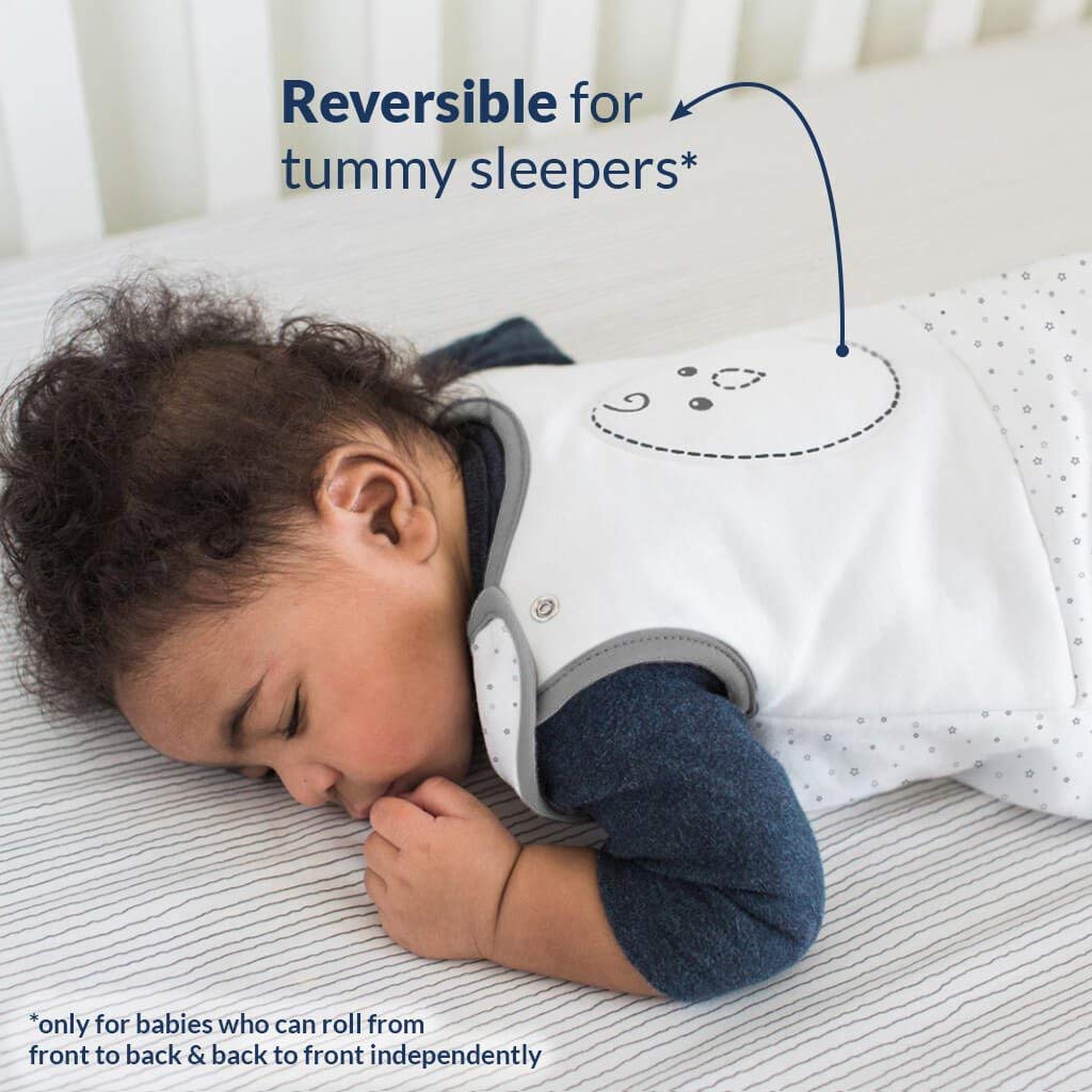 Nested Bean Zen Sack® 2-Pack | Infant Sleep Sacks | Baby 0-6M | TOG 0.5 (Classic) & 2.5 (Winter) | 100% Cotton | Eases Transition After Swaddle | Aids Self-Regulation | 2-Way Zipper | Machine Washable
