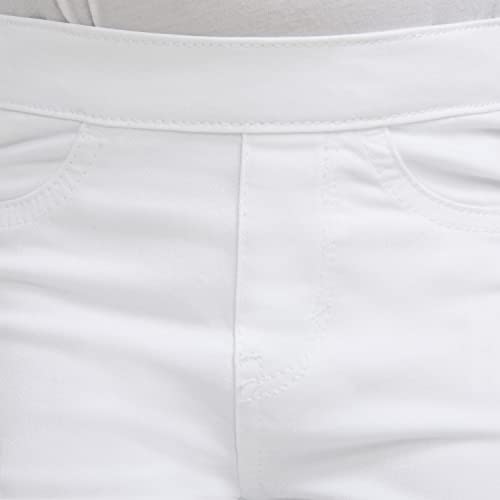 Levi's Girls' Skinny Fit Pull On Jeggings, White, 16