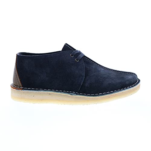 MEN’S CLARKS ORIGINAL DESERT TREK “MADE IN PORTUGAL, INK HAIRY SUEDE, 7.5
