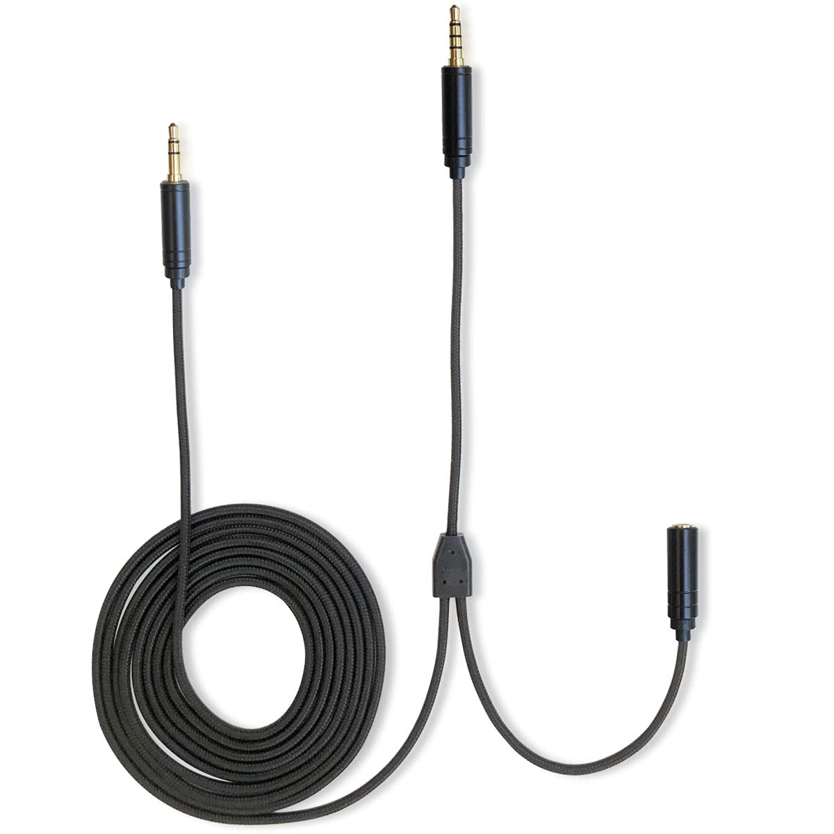 QJYTH Chat Link Cable Compatible with Elgato HD60,HD60S,HD60Pro, Party Chat Link Audio Adapter Cable Fit for PS4, PS5, Xbox One Chat Wire 2.0 M