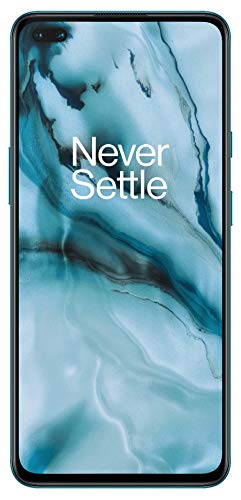OnePlus Nord 5G AC2003 Dual SIM 128GB + 8GB RAM (GSM Only | No CDMA) Factory Unlocked 5G Smartphone (Blue Marble) - International Version