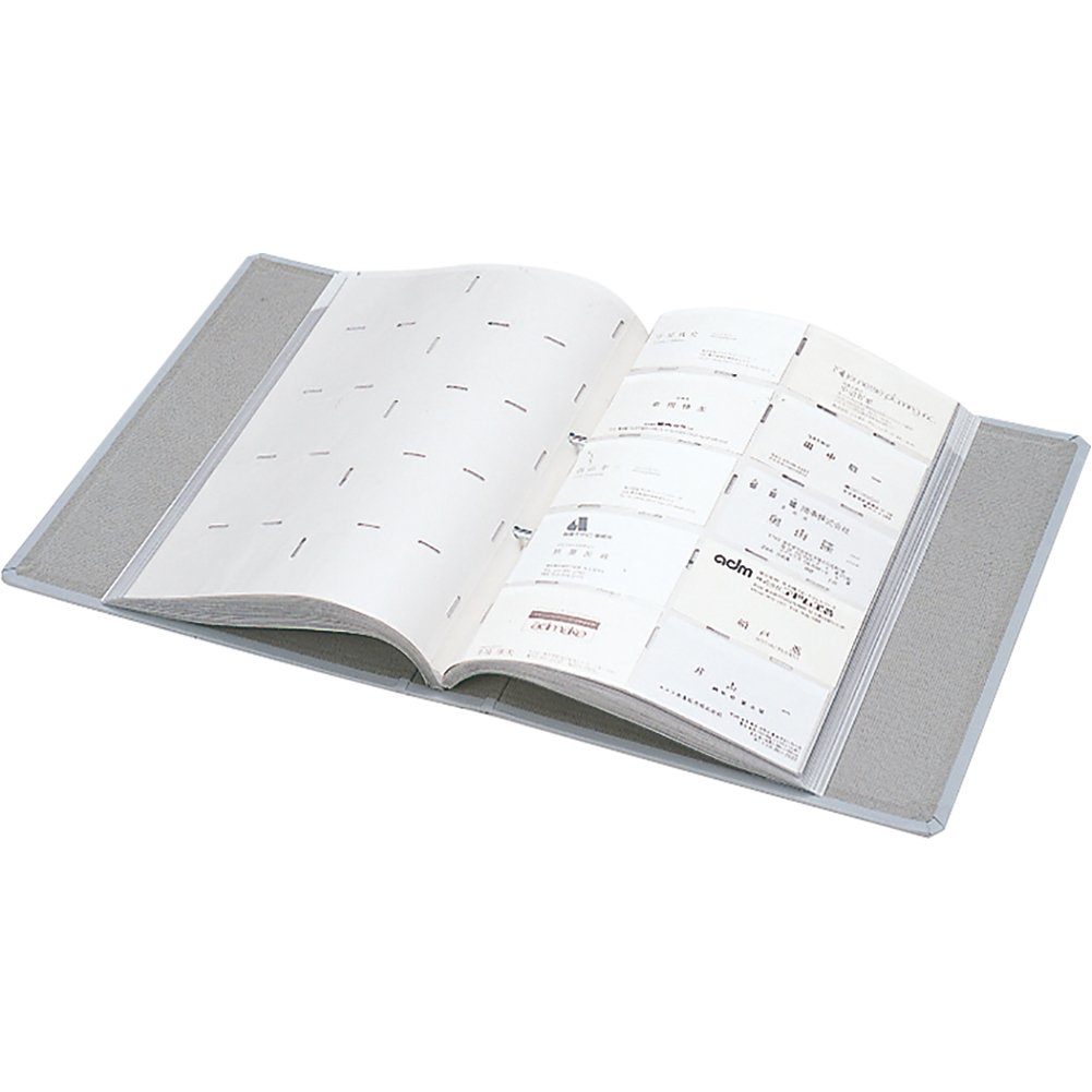 KING JIM A4S 89 Business Card Holder, S Shaped