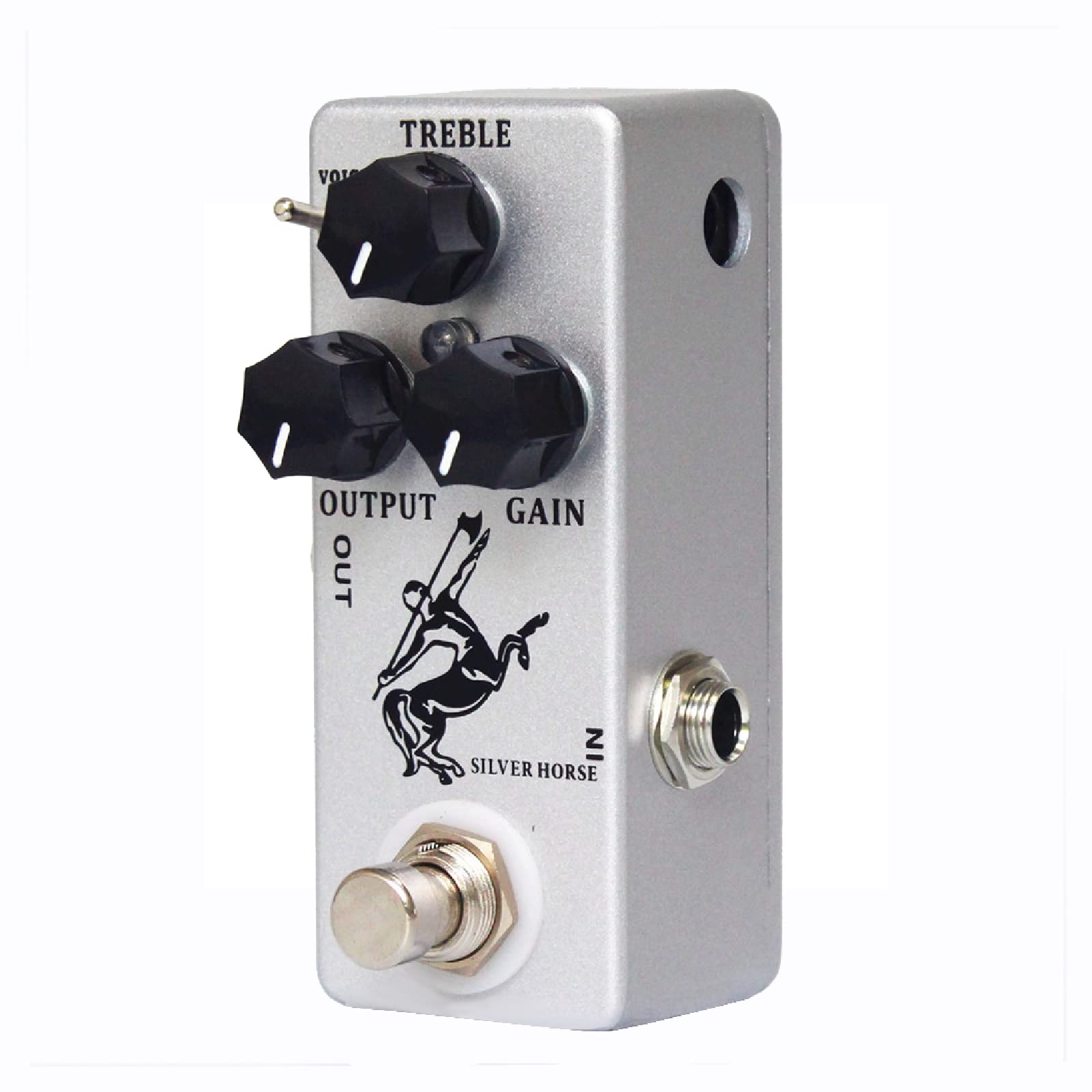 Overdrive Function Guitar Effect Pedal with True Bypass for Electric Guitar (Golden Horse)