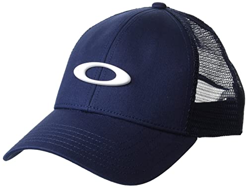 Oakley Trucker Ellipse Hat, Fathom, One Size