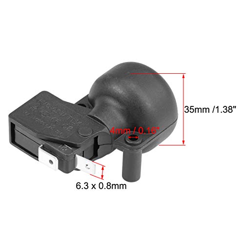 uxcell Tip over Switch AC 125V/250V 16A Anti Tilt Dump Switch for Patio Garden Heaters Electric Fan