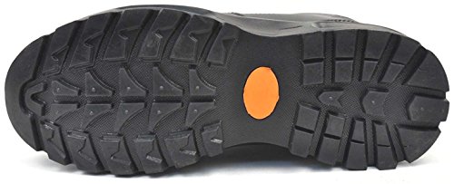 LABO Men's Black Hiking Leather Boot Air Heel 5712 10