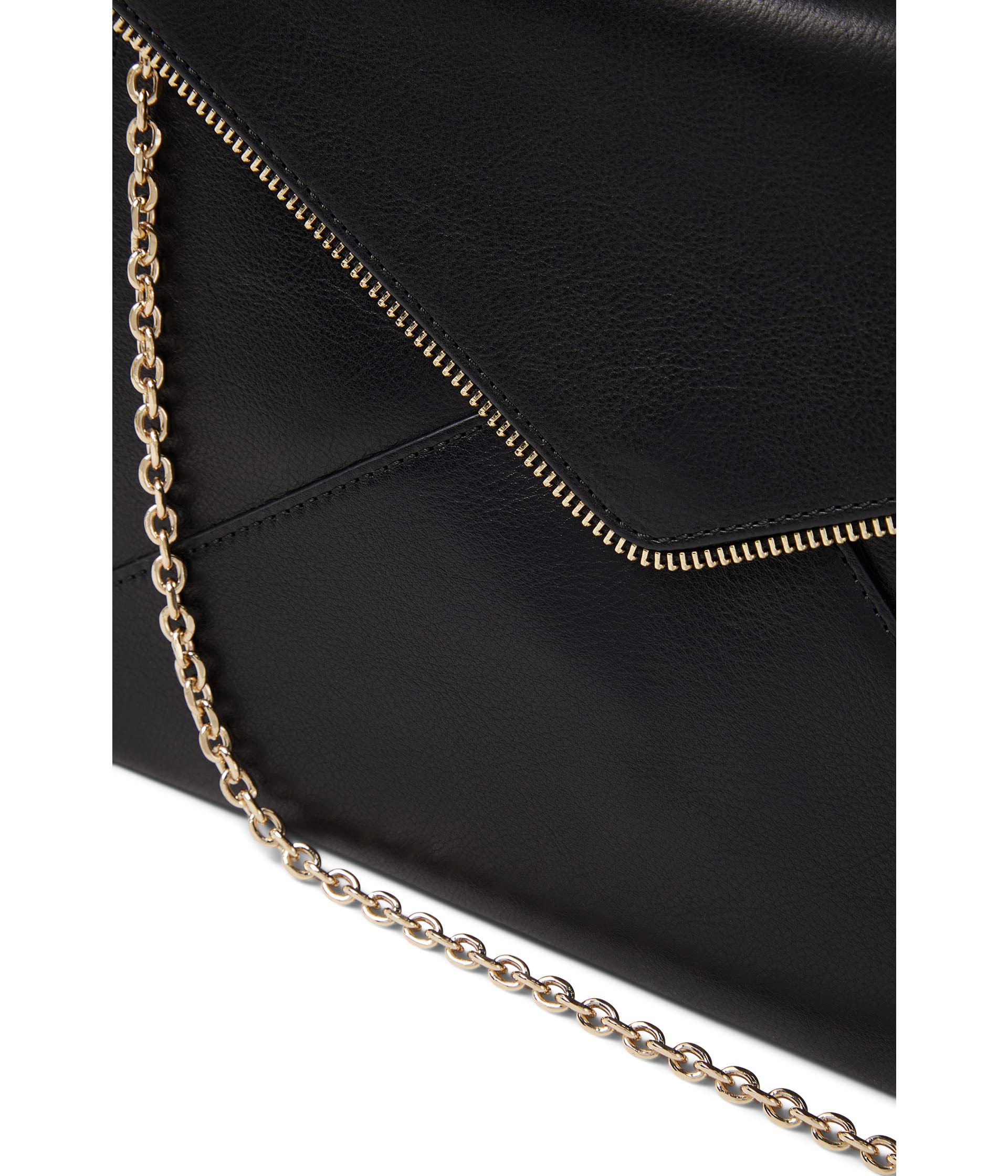 Rebecca Minkoff Leo Clutch w/Chain Strap Black 1 One Size