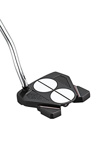 Odyssey Right Putter 2-Ball Ten Ten Lined Double Vent (Mallet, 34 Inch, Stroke LAB Shaft), Men's, Black