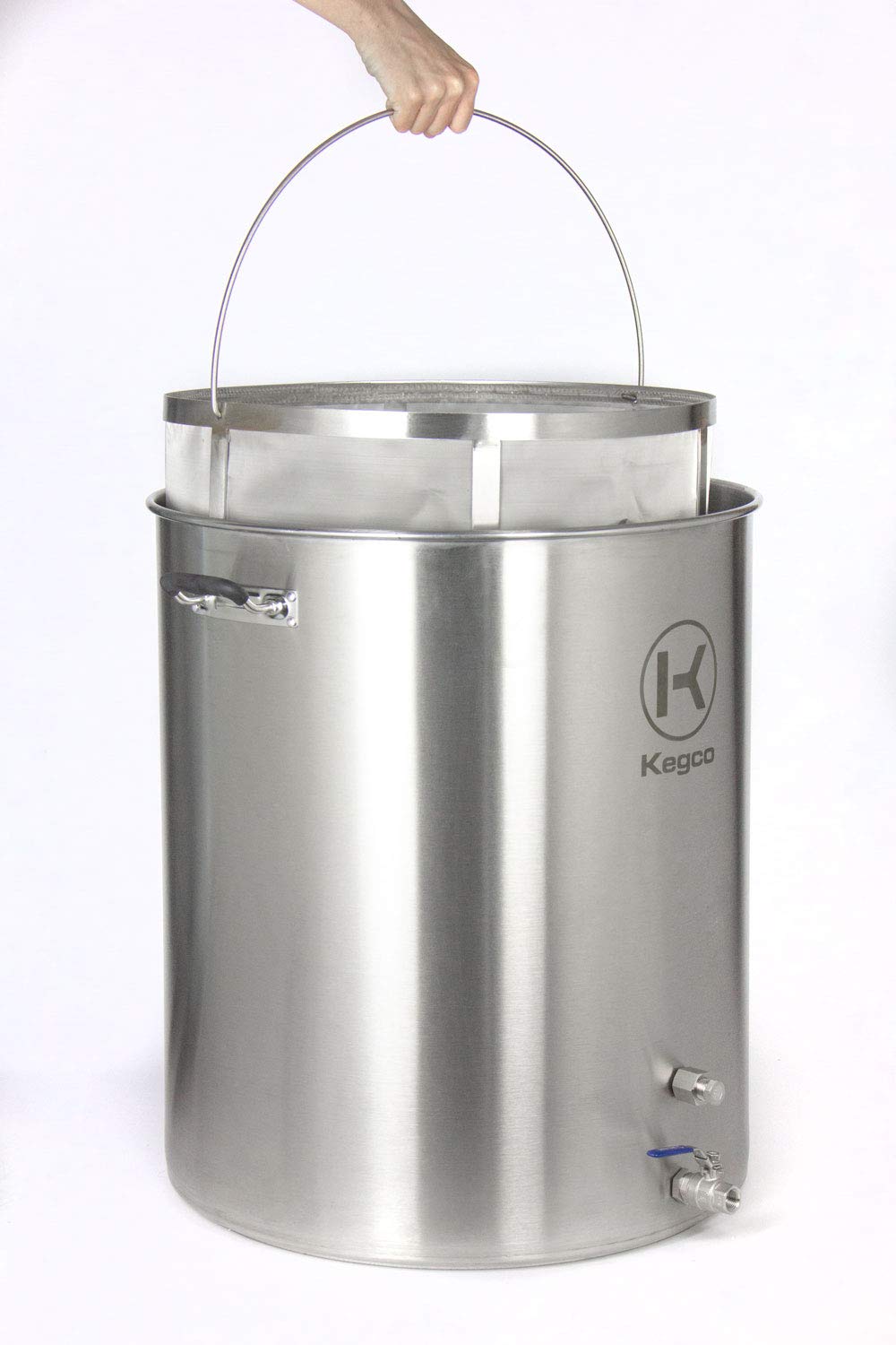 Kegco Coffee Filter Basket, 50 Gallon, Stainless Steel