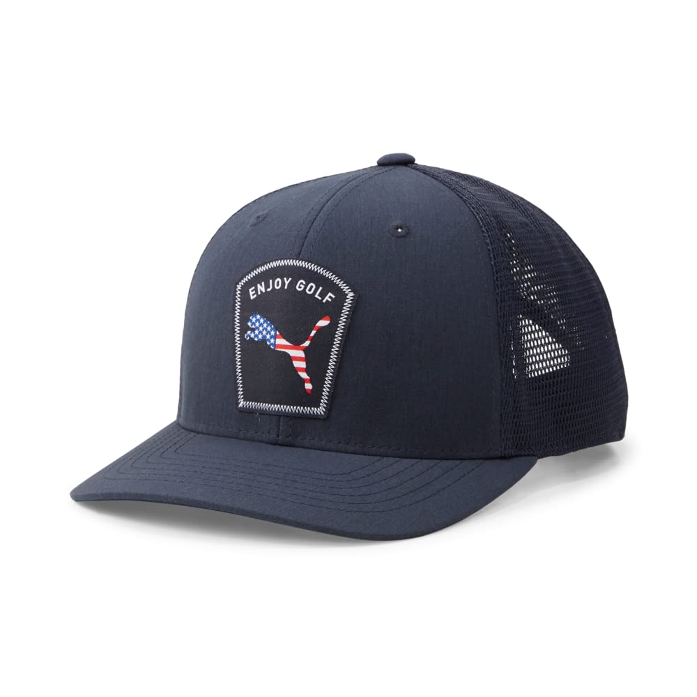 PUMA Men's Birdie-Free Hat, Navy Blazer, One Size