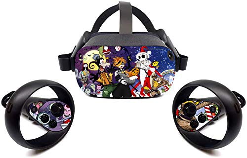 Oculus Quest Accessories Skins action roleplaying game VR Headset and Controller Decal Sticker Protective ok anh yeu