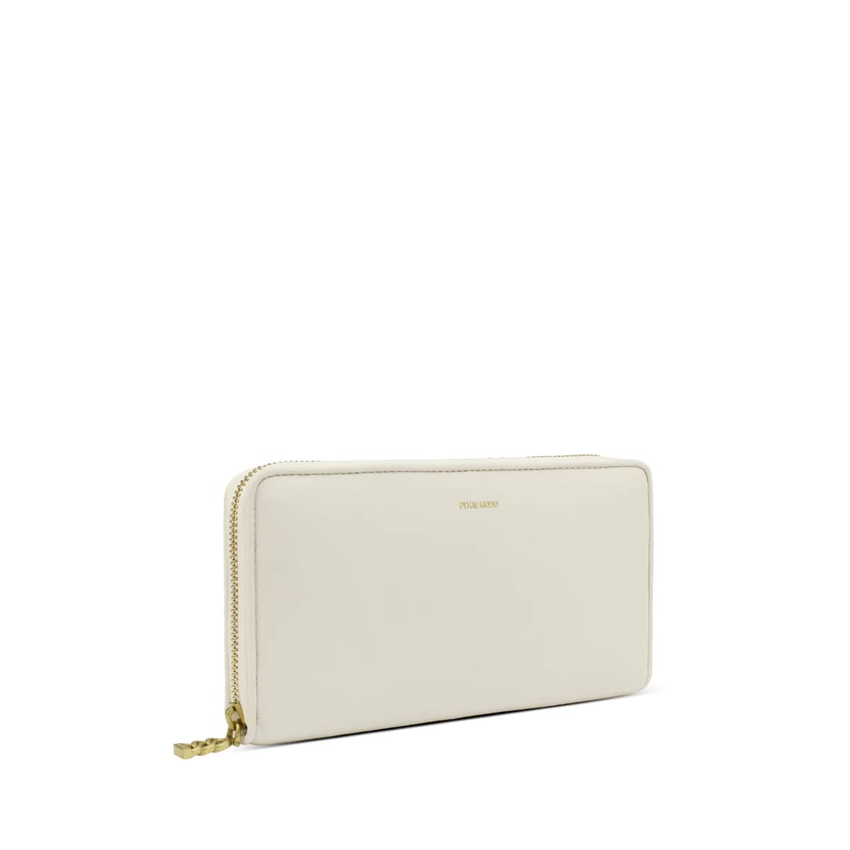 Pixie Mood Bubbly 8.75 x 4.5 Vegan Leather Wallet, Coconut Cream