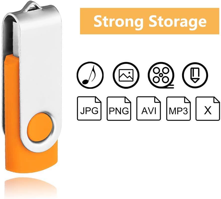 USB Flash Drive 32GB Thumb Drives 10 Pack, USB Memory Stick 32GB Flash Drive 2.0 Jump Drive
