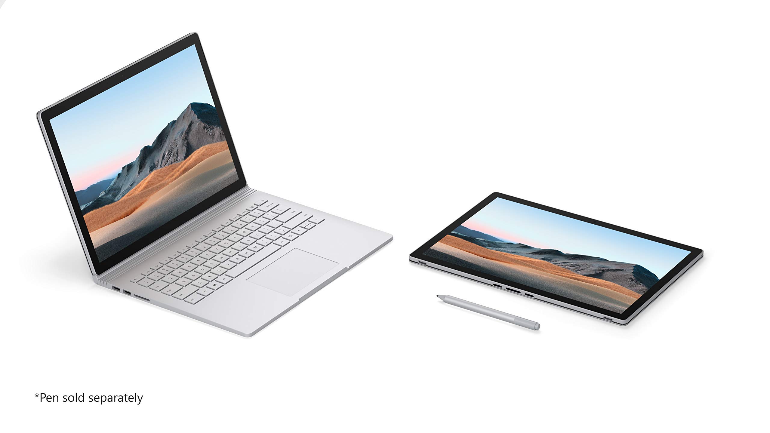 NEW Microsoft Surface Book 3 - 13.5 Touch-Screen - 10th Gen Intel Core i7 - 16GB Memory - 256GB SSD (Latest Model) - Platinum (Renewed)