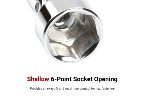 TEKTON 1/4 Inch Drive x 10 mm Universal Joint Socket | SHD08110