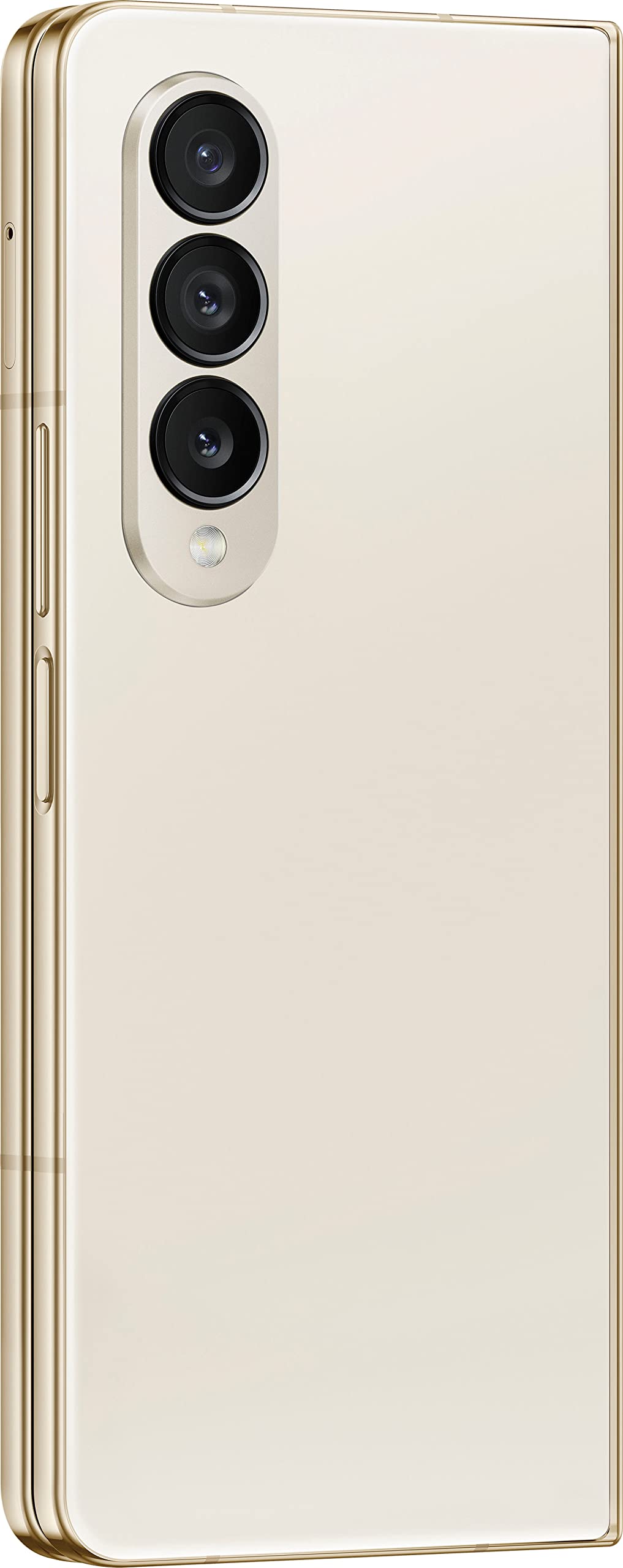 Samsung Galaxy Z Fold4 5G 512GB 12GB RAM Factory Unlocked (GSM Only, No CDMA - not Compatible with Verizon/Sprint) - Gold (Renewed)
