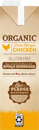 Kitchen Basics Organic Free Range Chicken Stock, 32 fl oz
