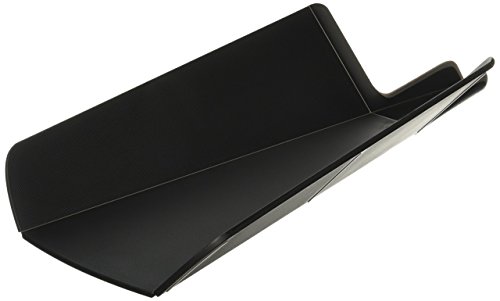 Joseph Joseph Chop2Pot Foldable Plastic Cutting Board 19-inch x 10.75-inch Chopping Board Kitchen Prep Mat with Non-Slip Feet 4-inch Handle Dishwasher Safe Lays Flat Folds Up, Large, Black