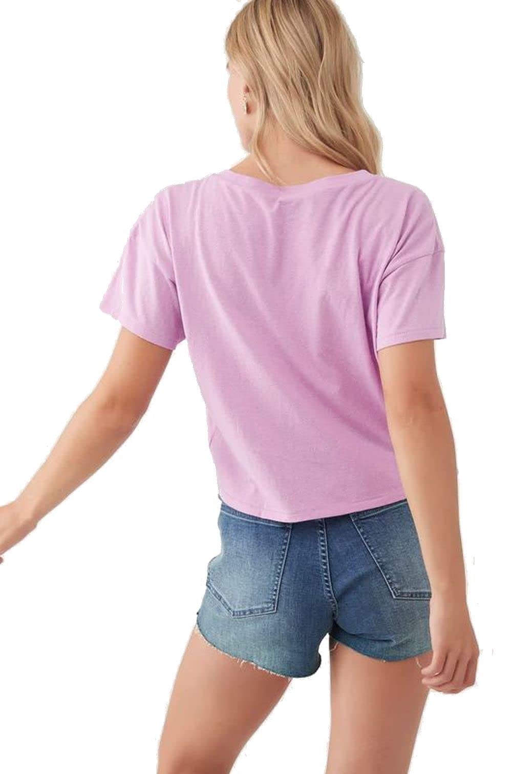 O'NEILL Womens Roxbury Graphic Short Sleeve T-Shirt, Passionfruit, Xs