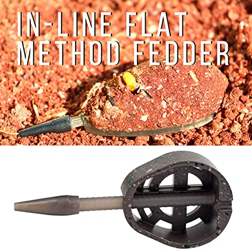 Portable Carp Fishing Feeder Cage Zinc Alloy Method Feeder Fishing Portable Accessories Fish Terminal Tackle Tool