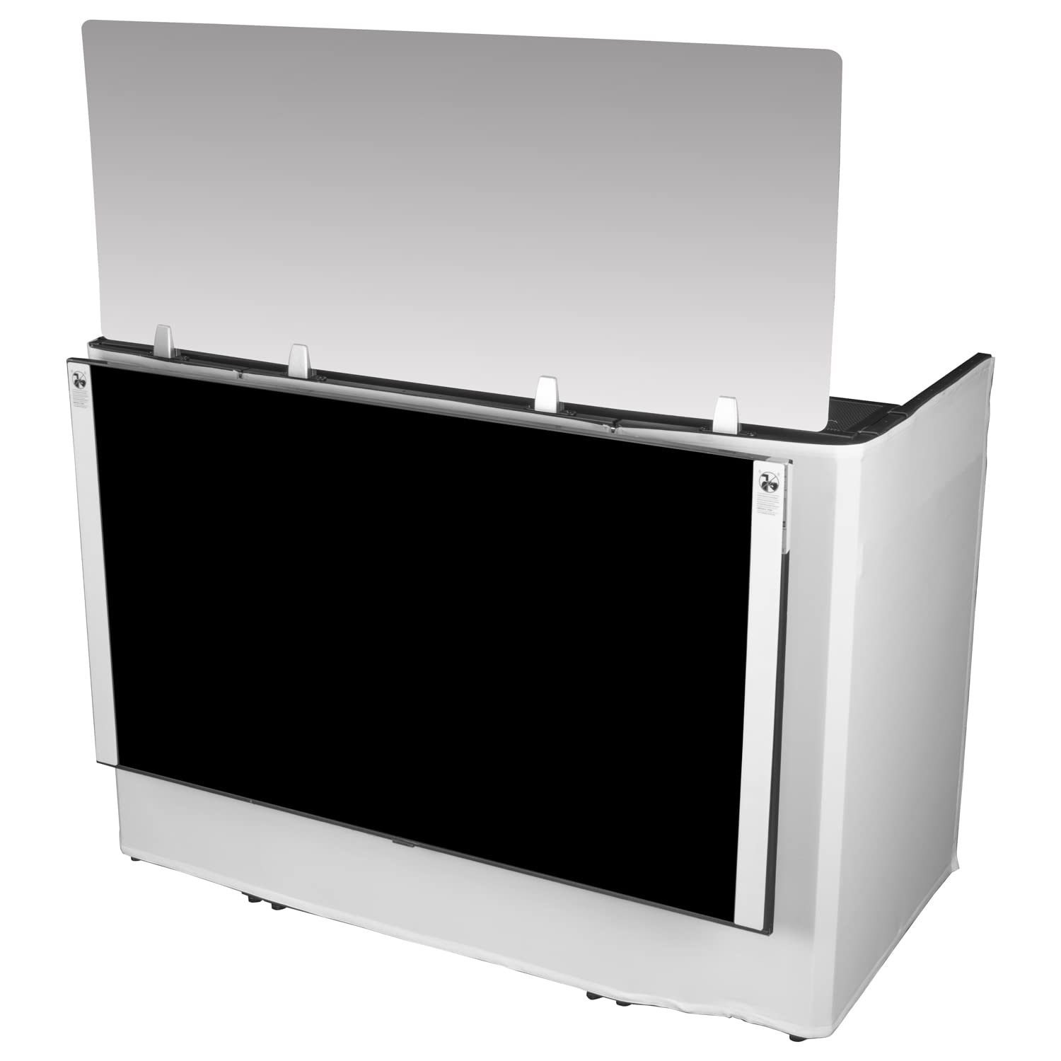 Odyssey DJBOOTHM65 Media DJ Booth with 65-Inch Flat Screen Monitor Mount
