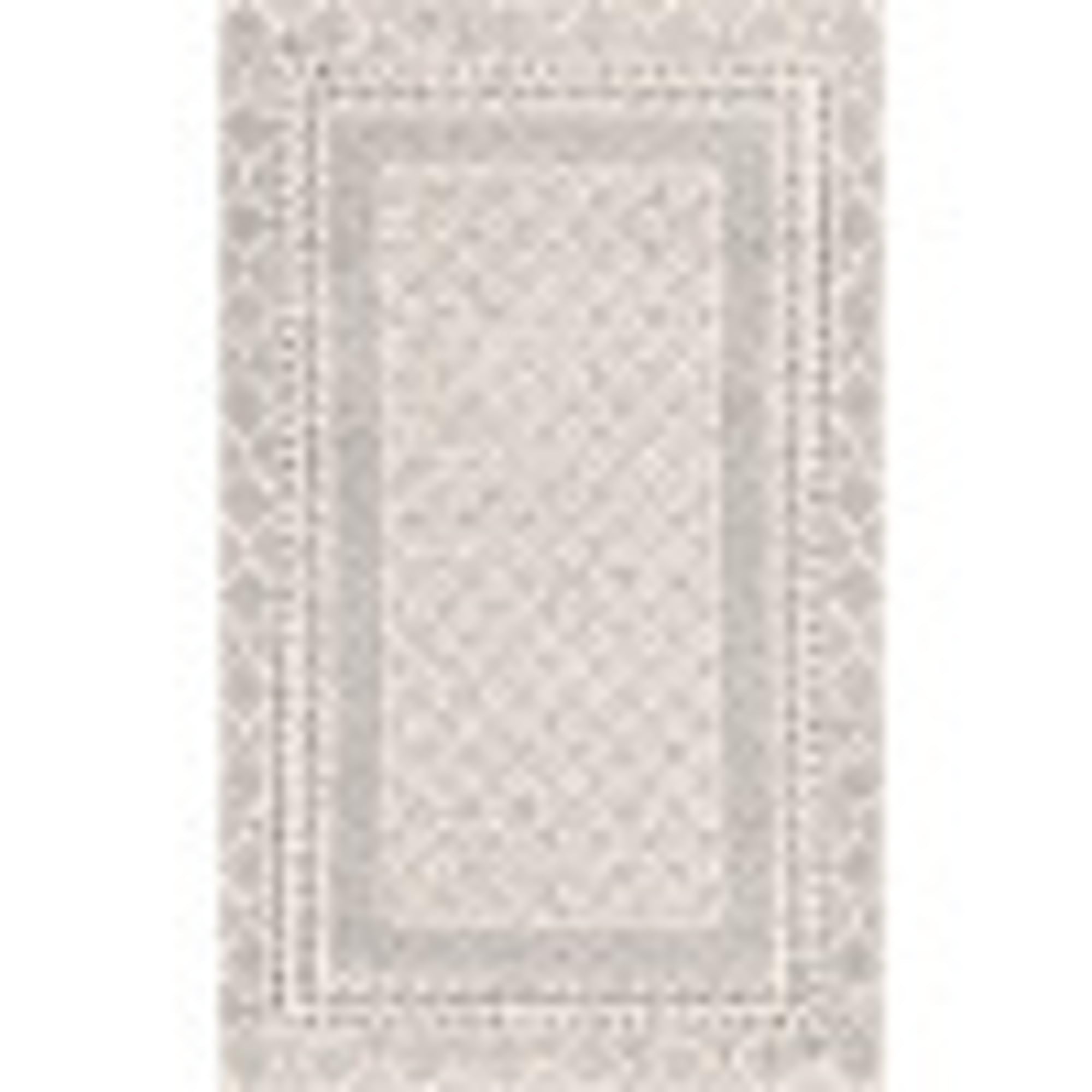 Livabliss Melodie Boho Farmhouse Area Rug,3'11" x 5'7",Beige