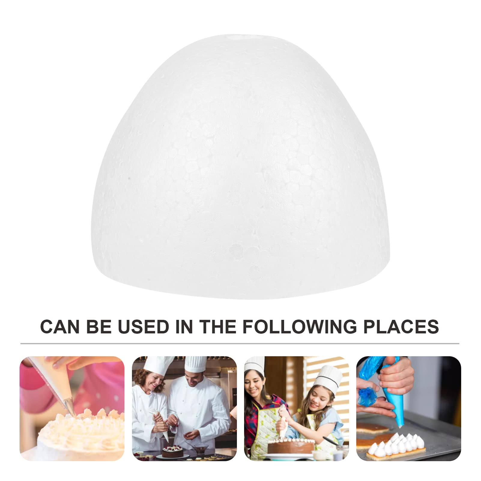Operitacx Foam Cake Shapes Cake Dummies Doll Dress Cake Model Foam Cake Dummy Princess Skirt Cake Cake Mould for Wedding Birthday Party Banquet Supplies Doll Cake Pan Polystyrene Cake Dummy