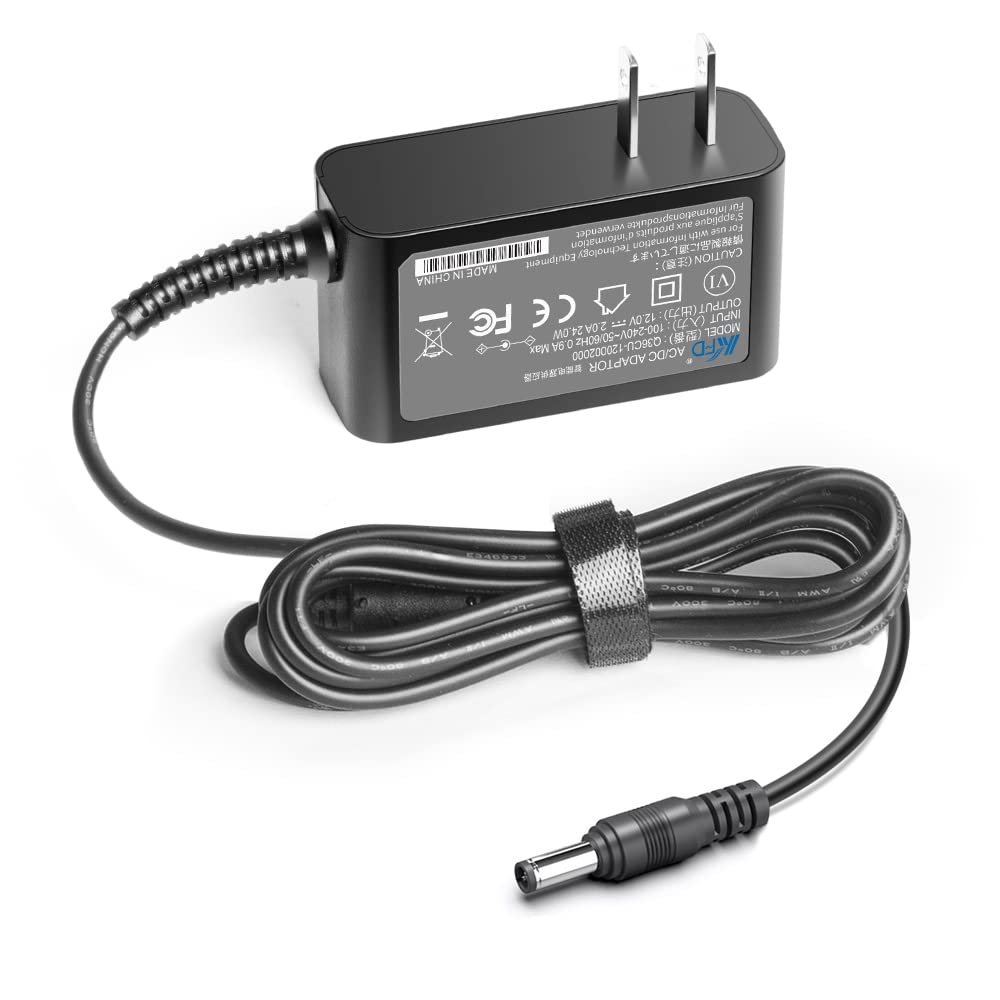 KFD 12V Charger AC Adapter for Linksys Wireless Router E1200 E1500 E2000 E2500 E3200 E4200 EA3500 EA4500 WRT54GS Comcast Xfinity Motorola Surfboard Belkin Netgear TP-Link Archer Power Supply Cord