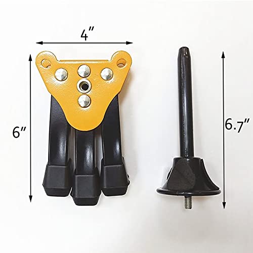 Portable Straight Soprano Saxophone/Trumpet Stand,Foldable Tripod Holder Stand