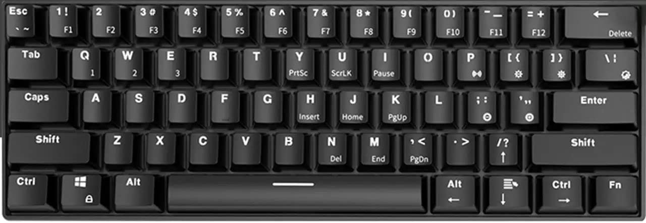 XLJ Mechanical Gaming Keyboard, LED Rainbow Gaming Backlit, 104 Anti-ghosting Keys, Quick-Response Black Switches, Multimedia Control for PC and Desktop Computer, with Removable Hand Rest