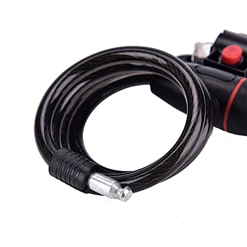 LJJSMG Universal Security Lock with 2 Keys Bike Lock Anti-Theft Steel Strong Bicycle Accessories for Bicycle Motorcycle