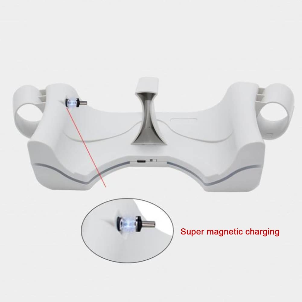 RENSLAT Charging Dock Station Quick Charge Stand Base for 2 USB Charger Wall Mount Storage Stand