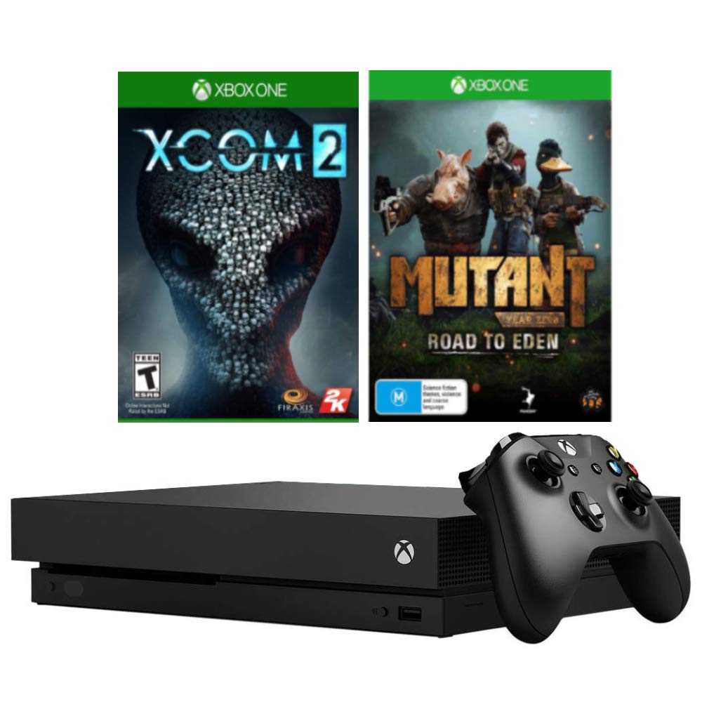 Microsoft Xbox One X 1TB Console with XCOM 2 & Mutant Year Zero Game Bundle (Renewed)