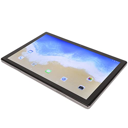 Luqeeg Tablets Computer 8GB RAM 128GB ROM Expand 10.1 Inch Tablet 1080P FHD IPS Touch Screen Front 8MP Rear 13MP Dual Cameras Support WiFi 4G 5800mA (US Plug)