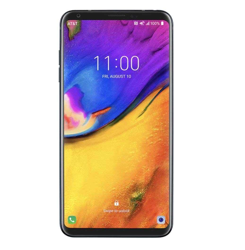 LG V35 ThinQ (64GB, 6GB RAM) 6.0" QHD+ FullVision, Dual Camera, 4G LTE GSM AT&T Unlocked Smartphone US Warranty (Black) (Renewed)