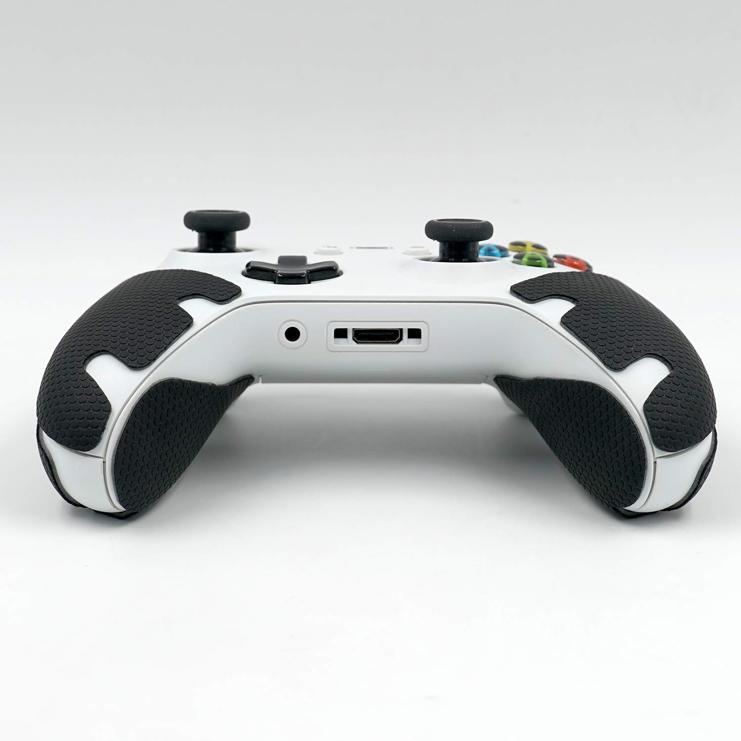 Mcbazel Anti-Slip Sticker Gamepad Handle Grips Skin Sticker Cover for Xbox One Slim X Elite Controller Protective Sticker