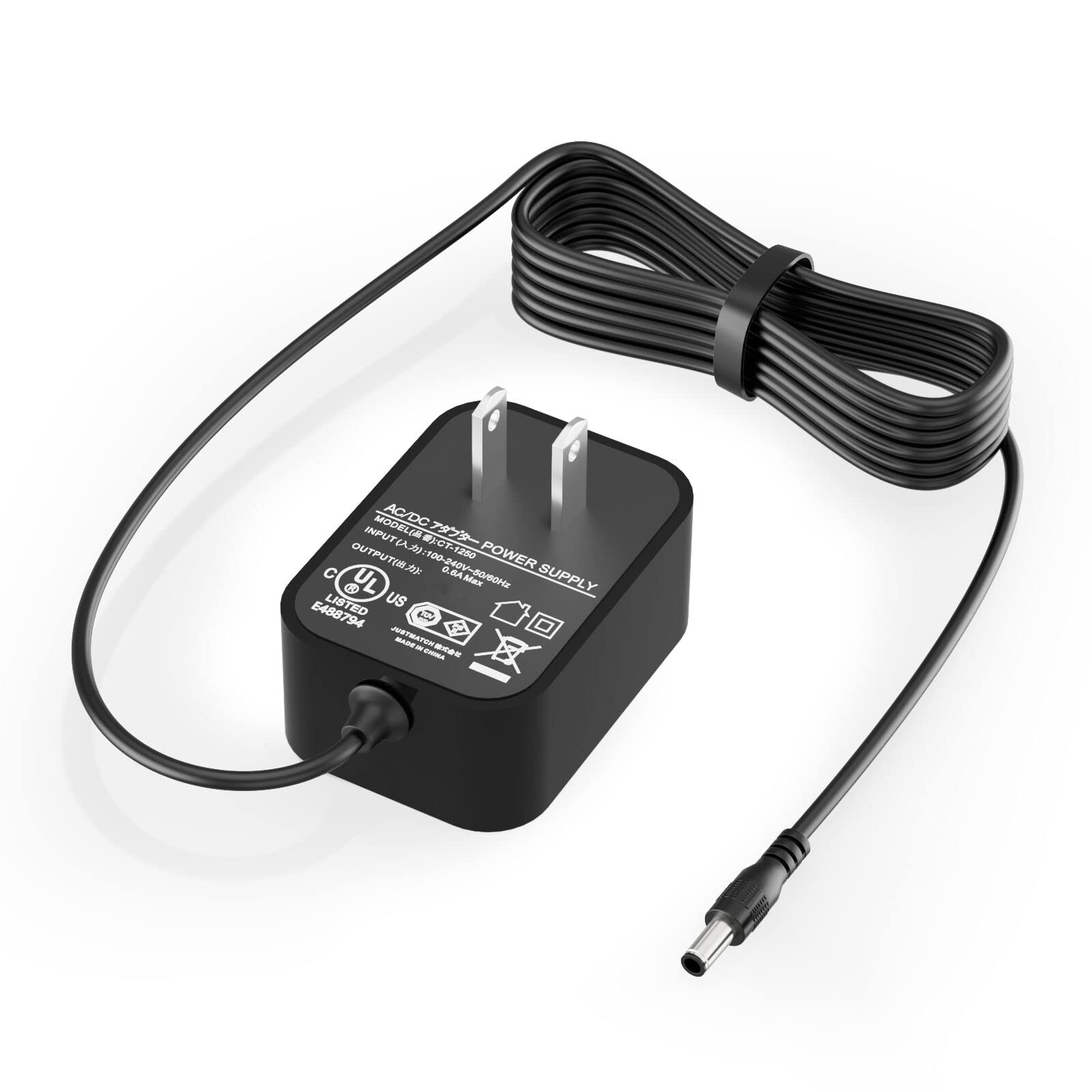 Replacement for National Geographic Rock Tumbler Power Cord Compatible with Rock Tumbler Charger