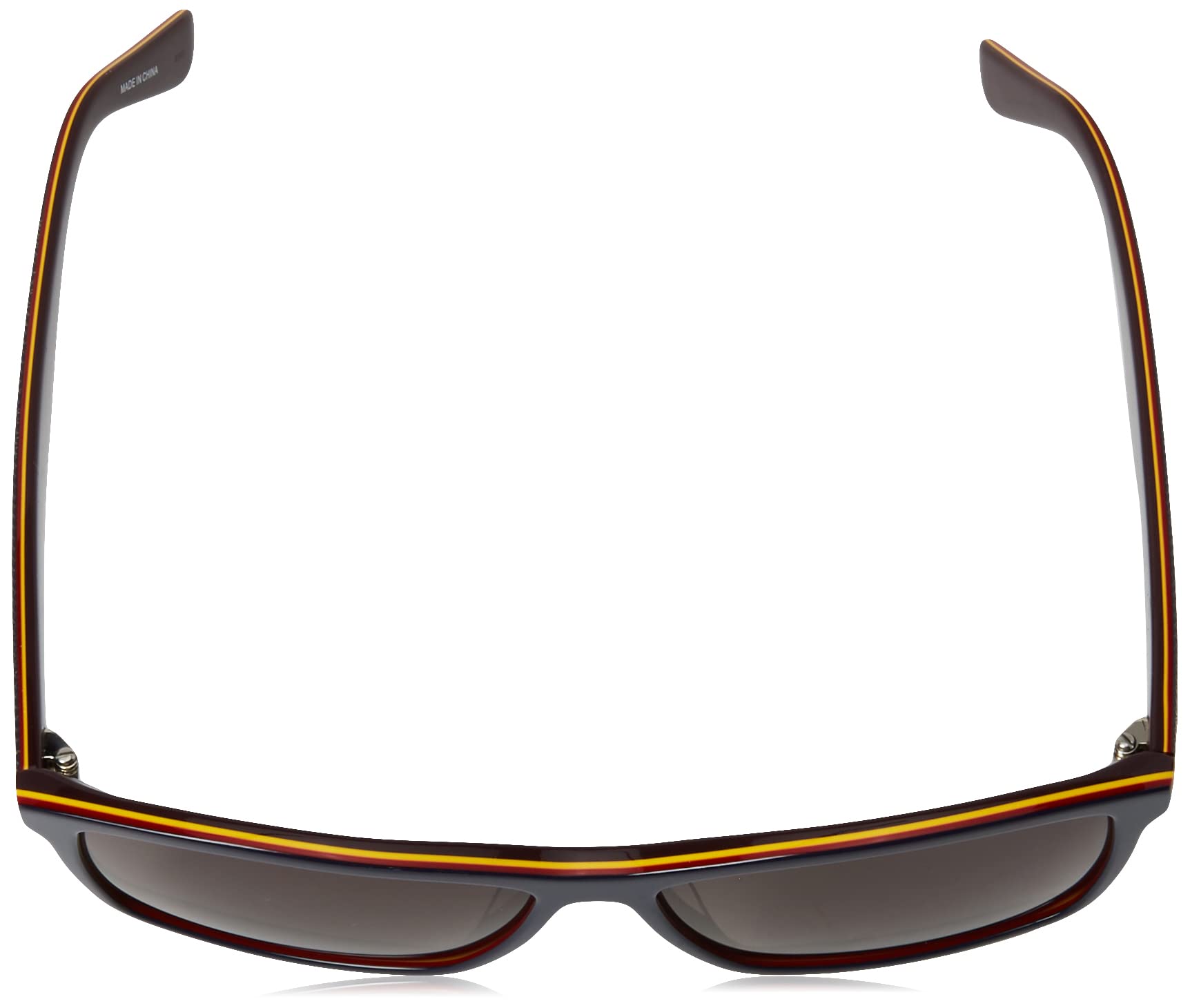 Lacoste Men's L705S Rectangular Sunglasses, Dark Blue/Grey, 57 mm