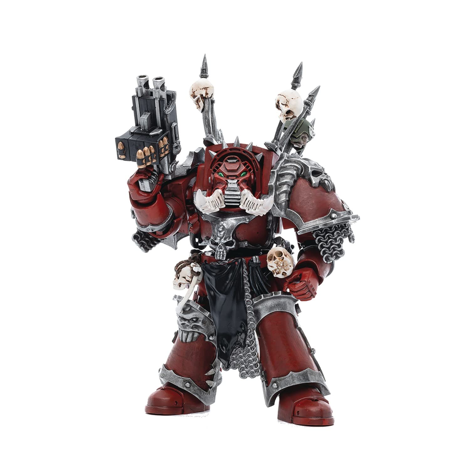 JoyToy Warhammer 40K: Chaos Space Marine Bearer Chaos Terminator Garchak VASH 1:18 Scale Figure