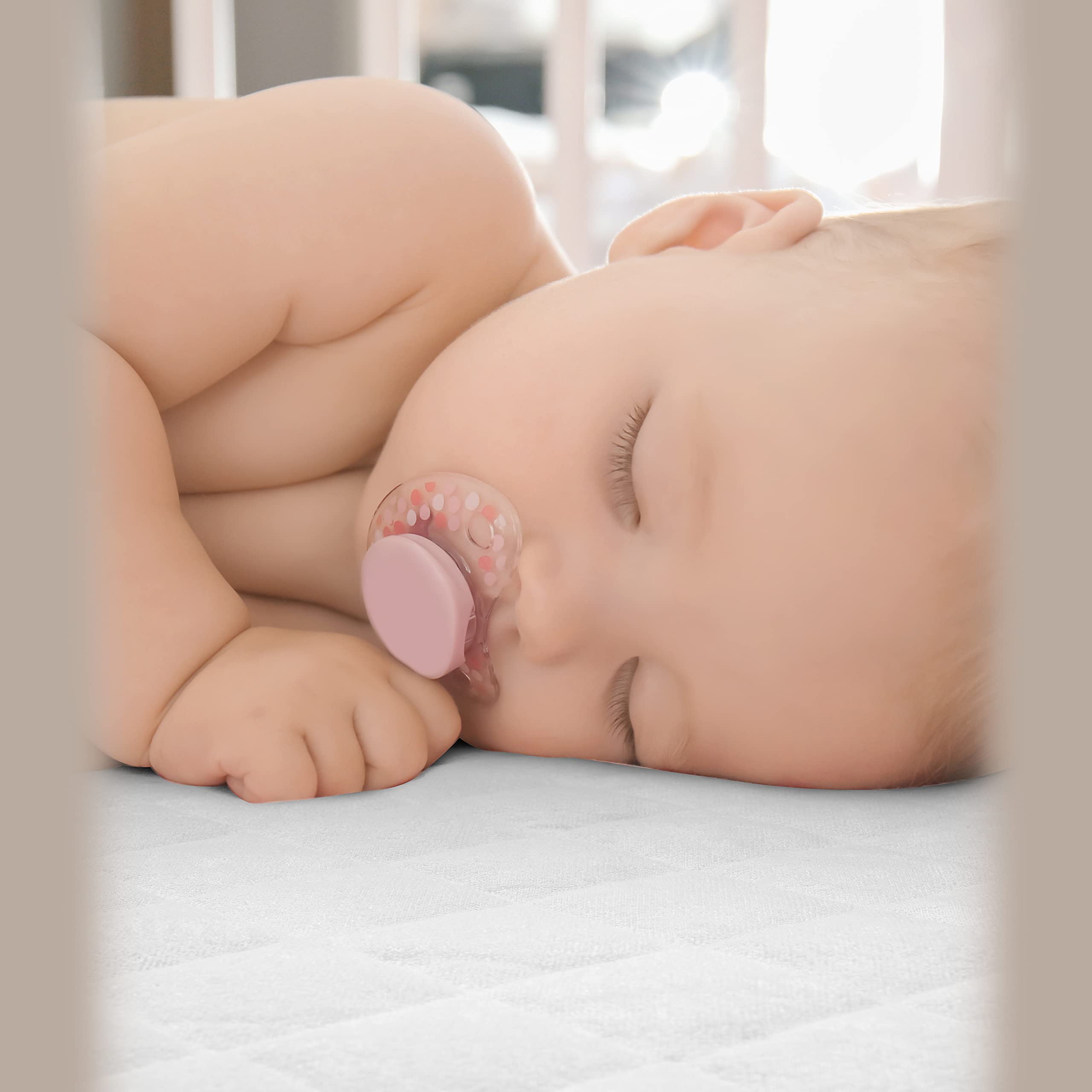 Organic Bamboo from Viscose Fitted Crib Mattress Protector Pad by Baby&Brooke β 100% Waterproof, Absorbent, Non-Toxic, Breathable Mattress Cover - (52"x 28"x 8")