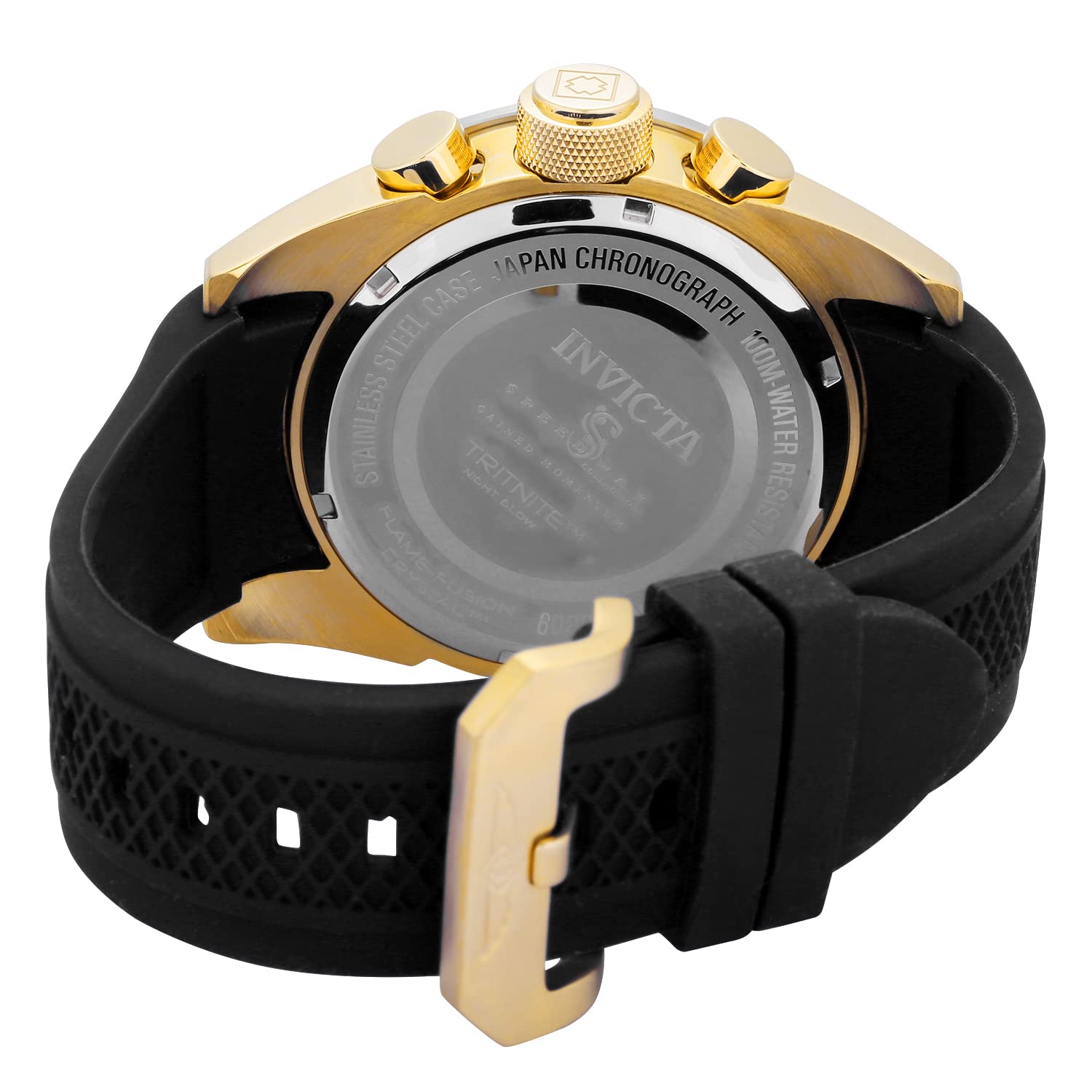 Invicta Men's 20309 Speedway Analog Display Japanese Quartz Black Watch