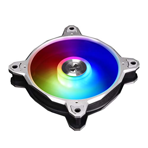 LIAN LI Bora Digital Series RGB BR DIGITAL-3R S, 120mm Addressable RGB LED PWM Fan, 3 Fans Pack - Silver Frame,Sliver