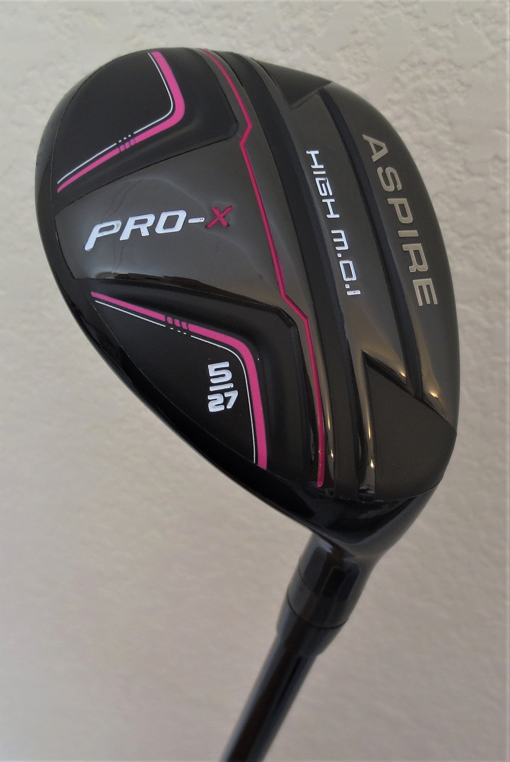 Ladies Complete Golf Club Set - Driver, Fairway Wood, 2 Hybrid Clubs, Irons, Putter, and Deluxe Bag Pink Right Hand