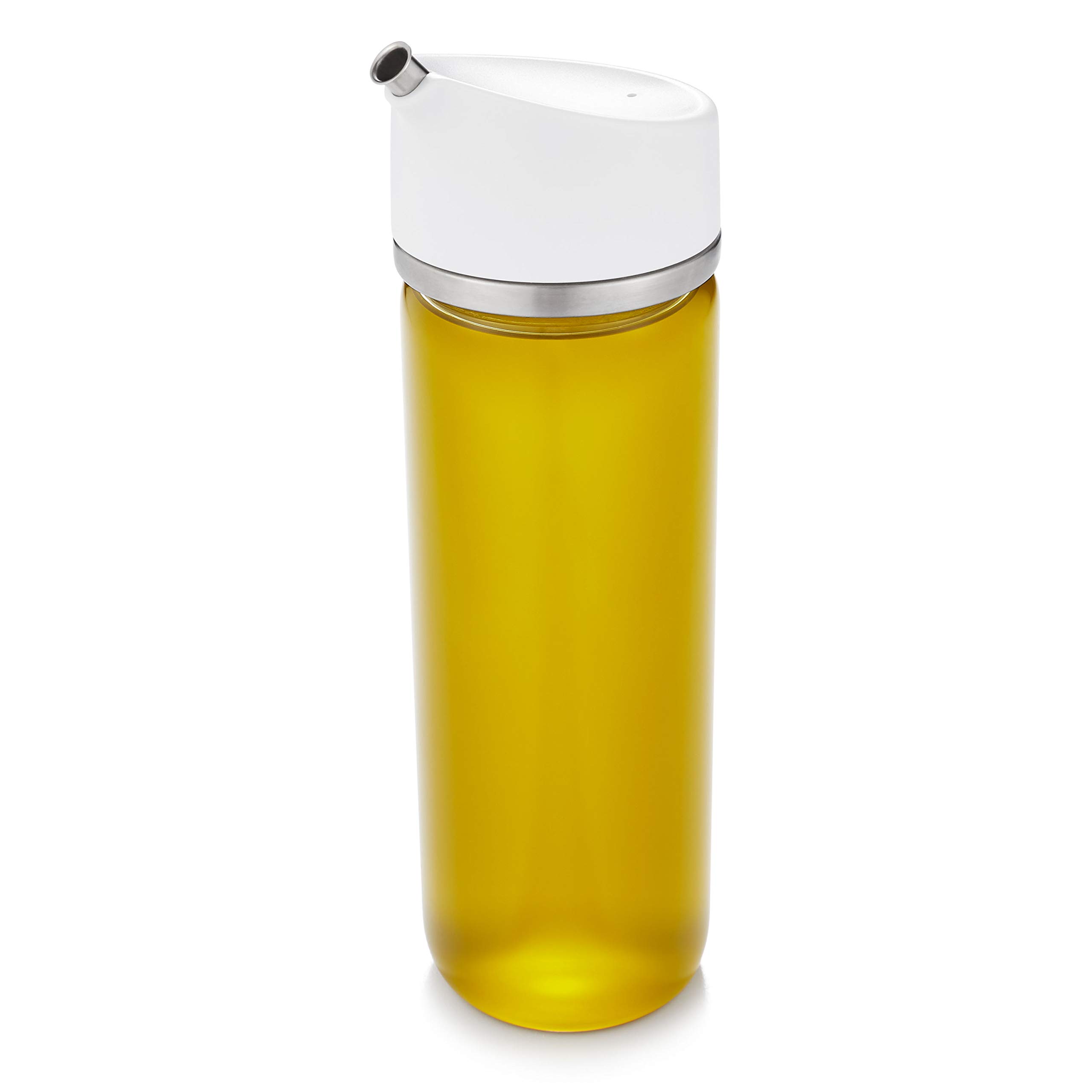 OXO Good Grips 12 oz Precision Pour Glass Oil Dispenser & Good Grips Chef’s Squeeze Bottle, 16.0z