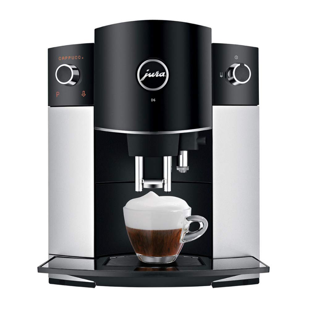 Jura D6 Automatic Coffee Machine 15216 Platinum