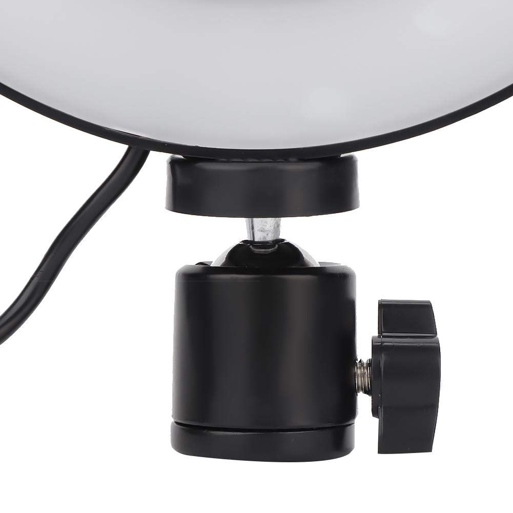 LED Live Streaming Ring Light Studio Photography Selfie Tattoo Fill Light for Photography Studio, Selfie, Live Broadcast, Product Shooting, Photography Fill Light (6.5 inches/Black)