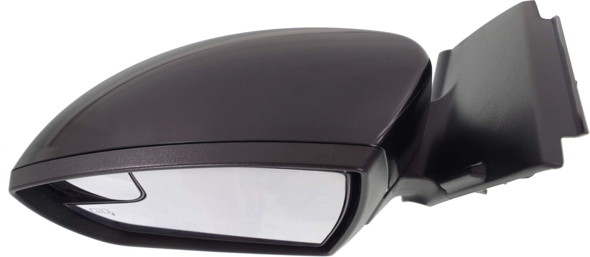 Kool Vue Driver Side Power Heated Mirror for Ford Escape 2013-2016 With Signal Light, Memory & Puddle Lamp; Without Blind Spot Light Paintable