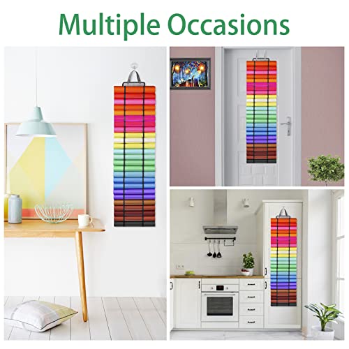 Vinyl Roll Holder, Vinyl Storage Organizer Wall Mount/Over The Door, Vinyl roll Storage, Craft Vinyl Storage Organizer Idea with 50 Compartments