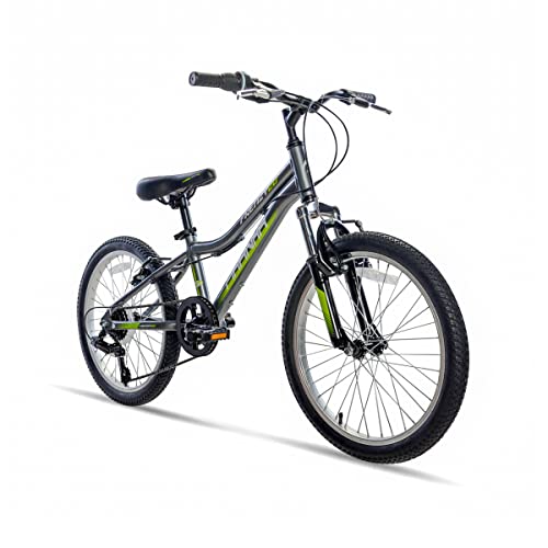 Piranha Frenzy 20 inch Kid's Bicycle, Slate Grey