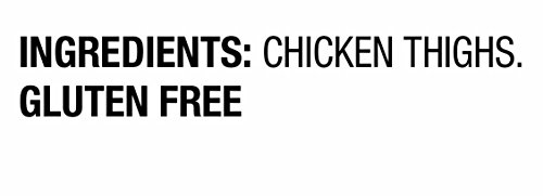 JUST BARE Natural Fresh Chicken Thighs | Antibiotic Free | Bone-In | 1.25 LB